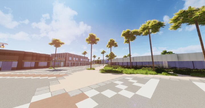 Suburb Replica - Normandy Dr, Miami Beach, Florida Minecraft Map