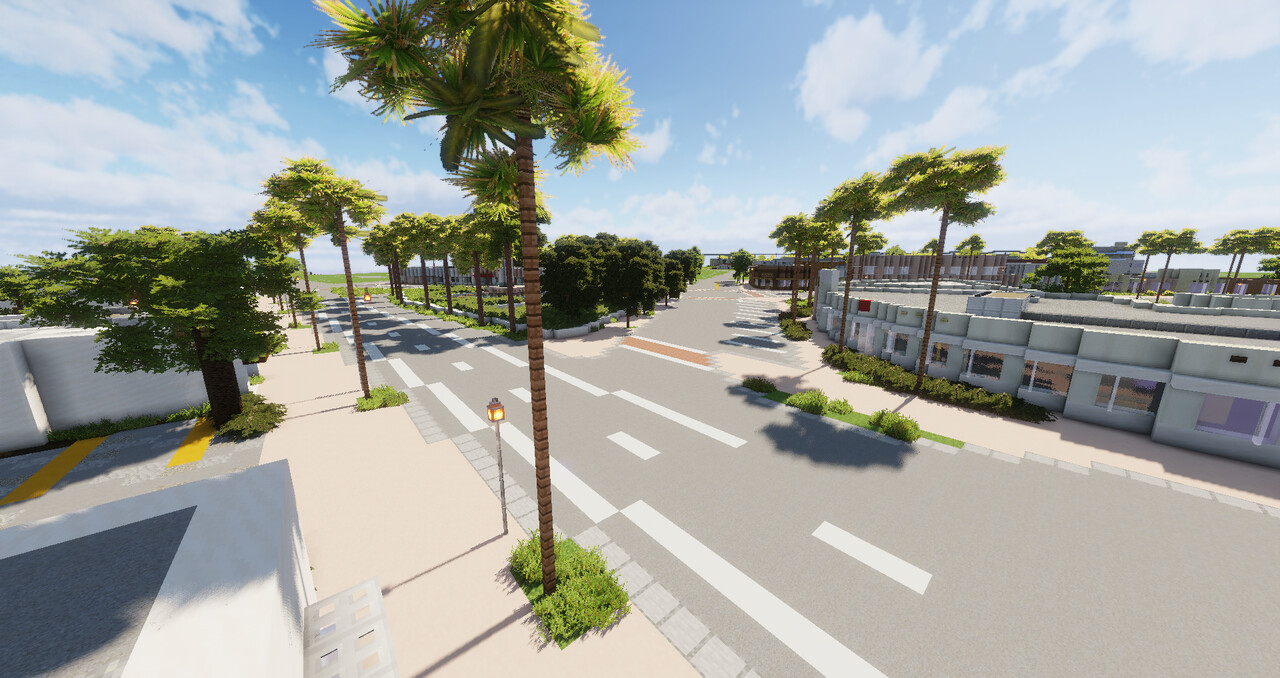 Suburb Replica - Normandy Dr, Miami Beach, Florida Minecraft Map