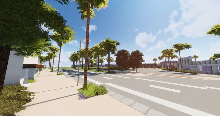 Suburb Replica - Normandy Dr, Miami Beach, Florida Minecraft Map