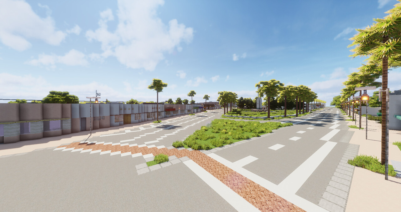 Suburb Replica - Normandy Dr, Miami Beach, Florida Minecraft Map