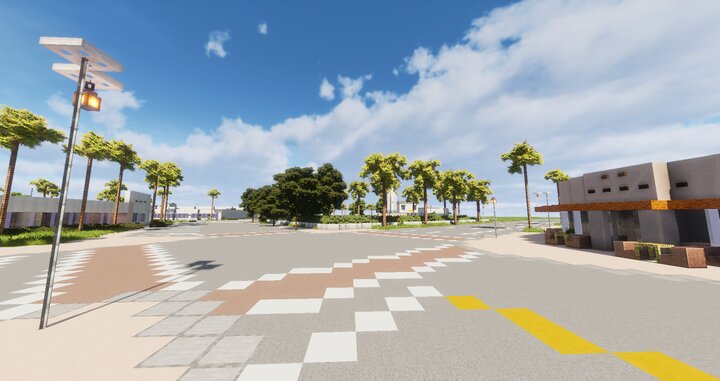 Suburb Replica - Normandy Dr, Miami Beach, Florida Minecraft Map