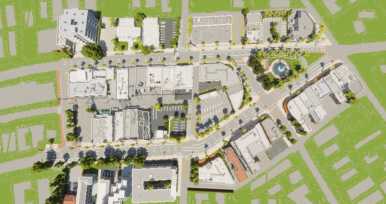 Suburb Replica - Normandy Dr, Miami Beach, Florida Minecraft Map