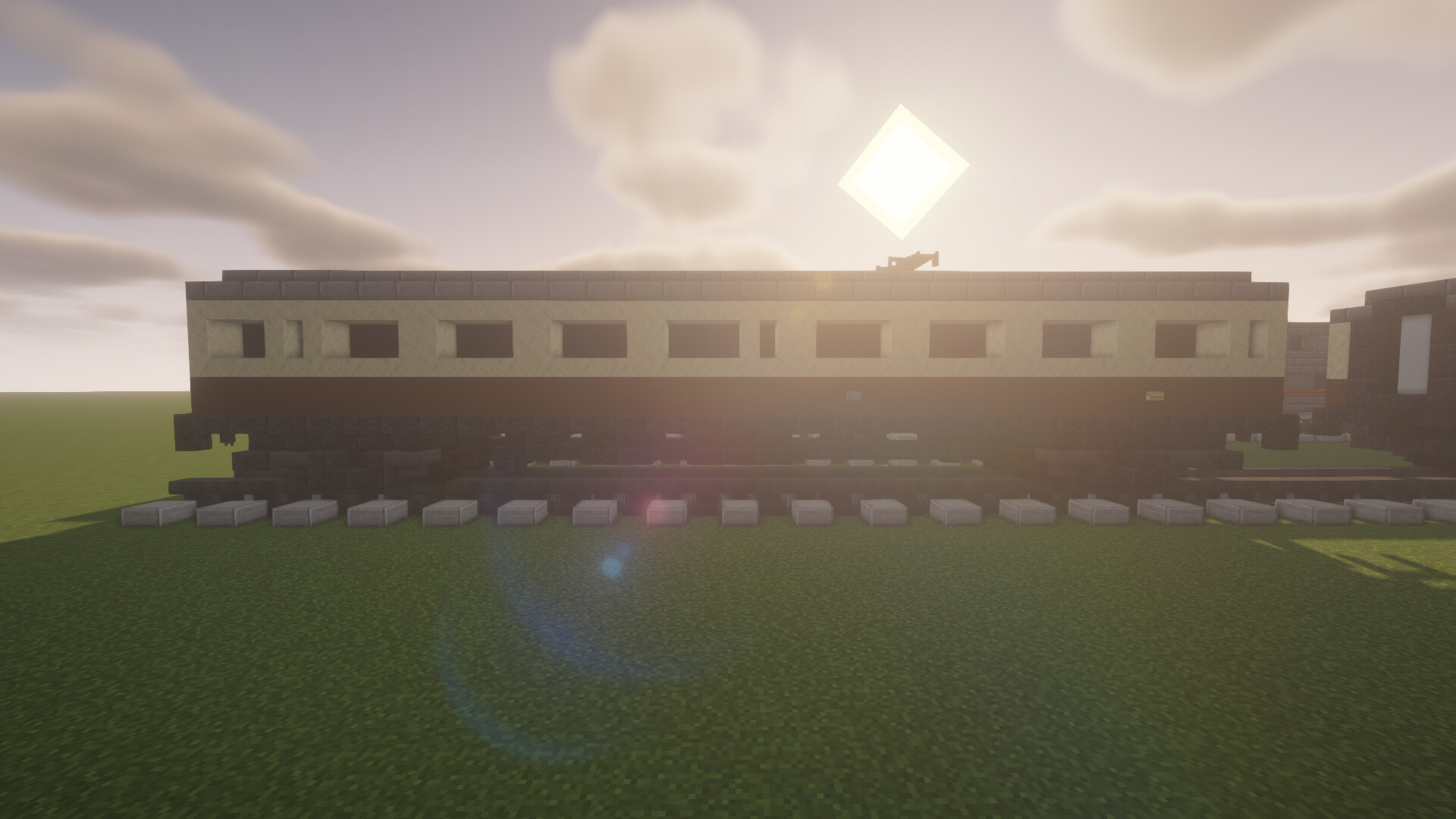 BR Mark 1 railcars in WSR livery Minecraft Map