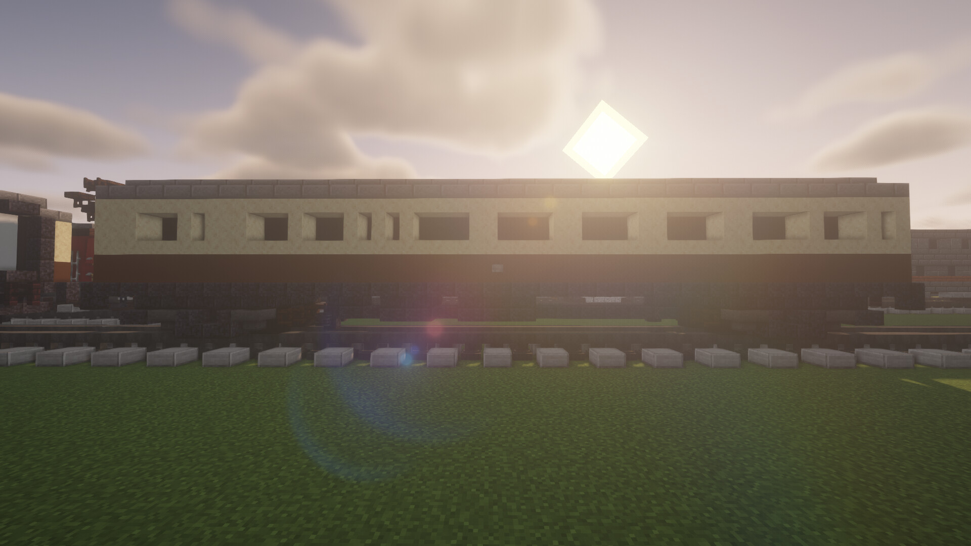 BR Mark 1 railcars in WSR livery Minecraft Map