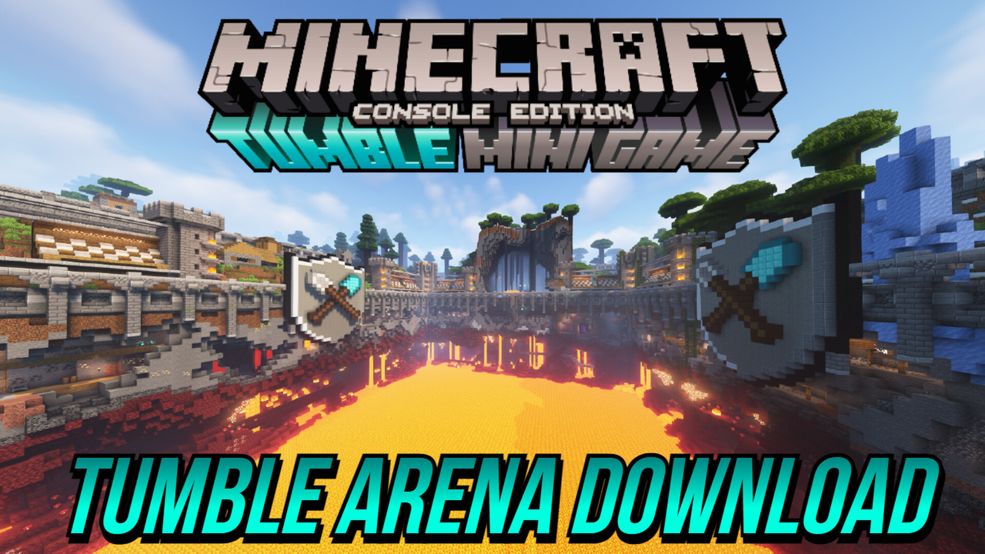 Minecraft (Classic) Tumble Mode Arena DOWNLOAD! - (Java) Minecraft Map
