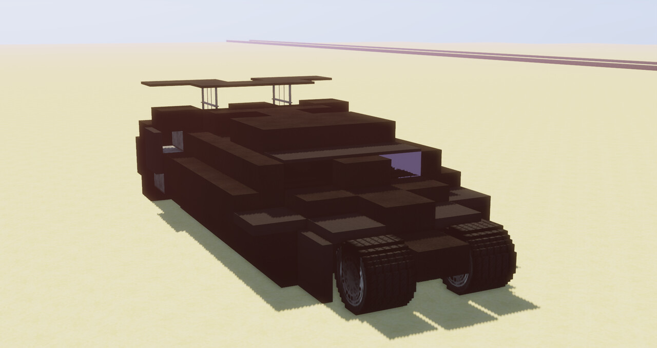 Tumbler Batmobile Minecraft Map