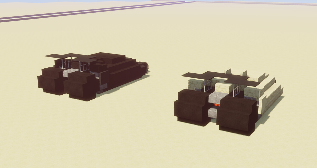 Tumbler Batmobile Minecraft Map