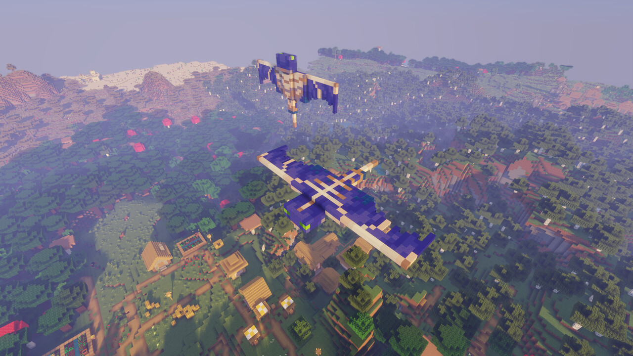 Phantom Mob Statues Minecraft Map