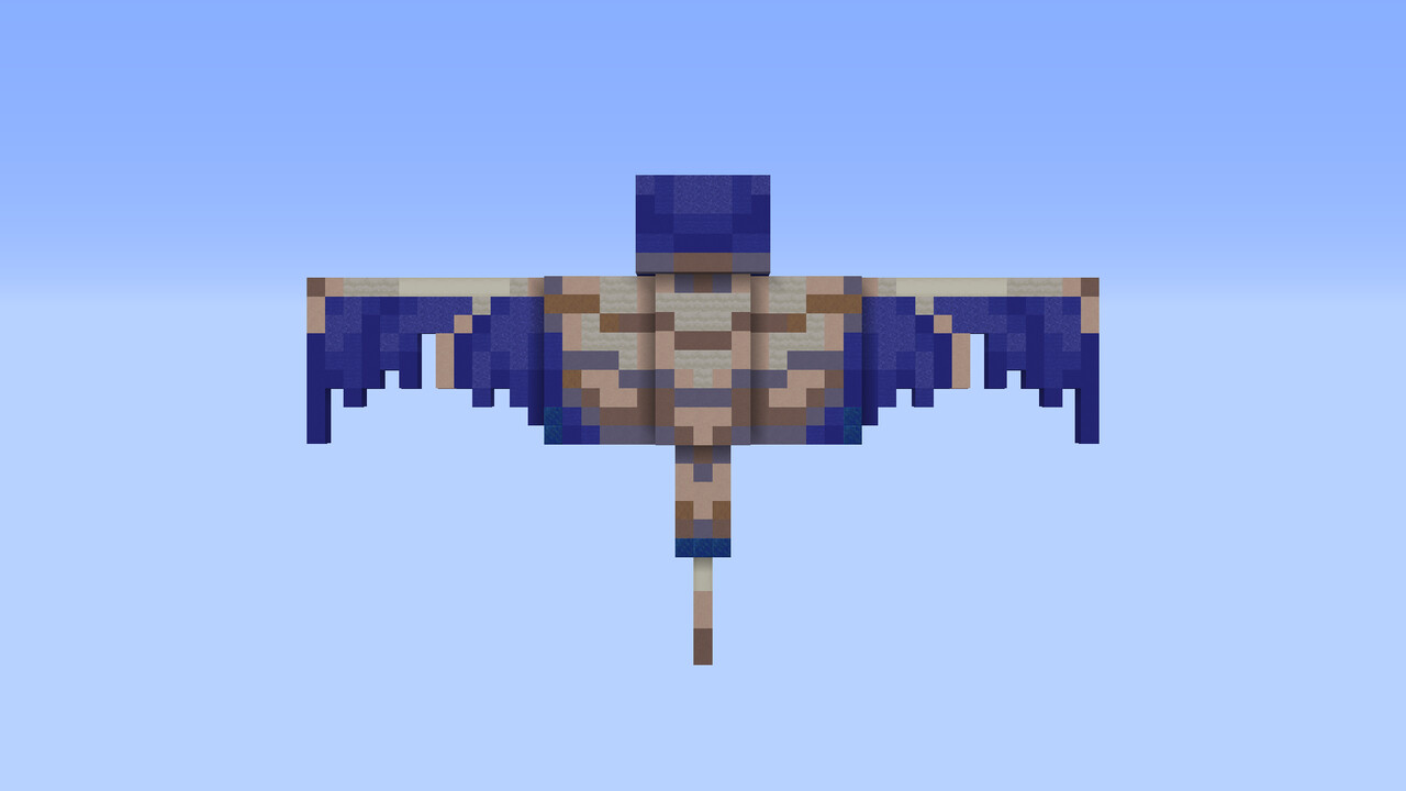 Phantom Mob Statues Minecraft Map