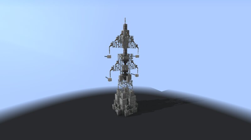 PowerLine Small Pylon - [Minecraft Building] Minecraft Map