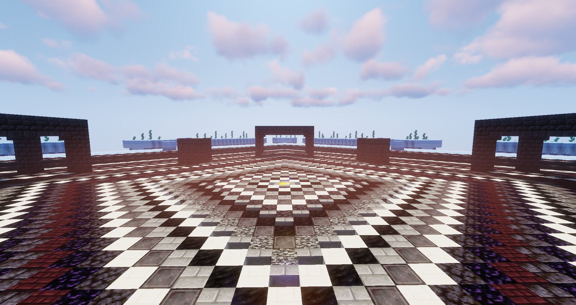 Knockback Blast-Off Minecraft Map