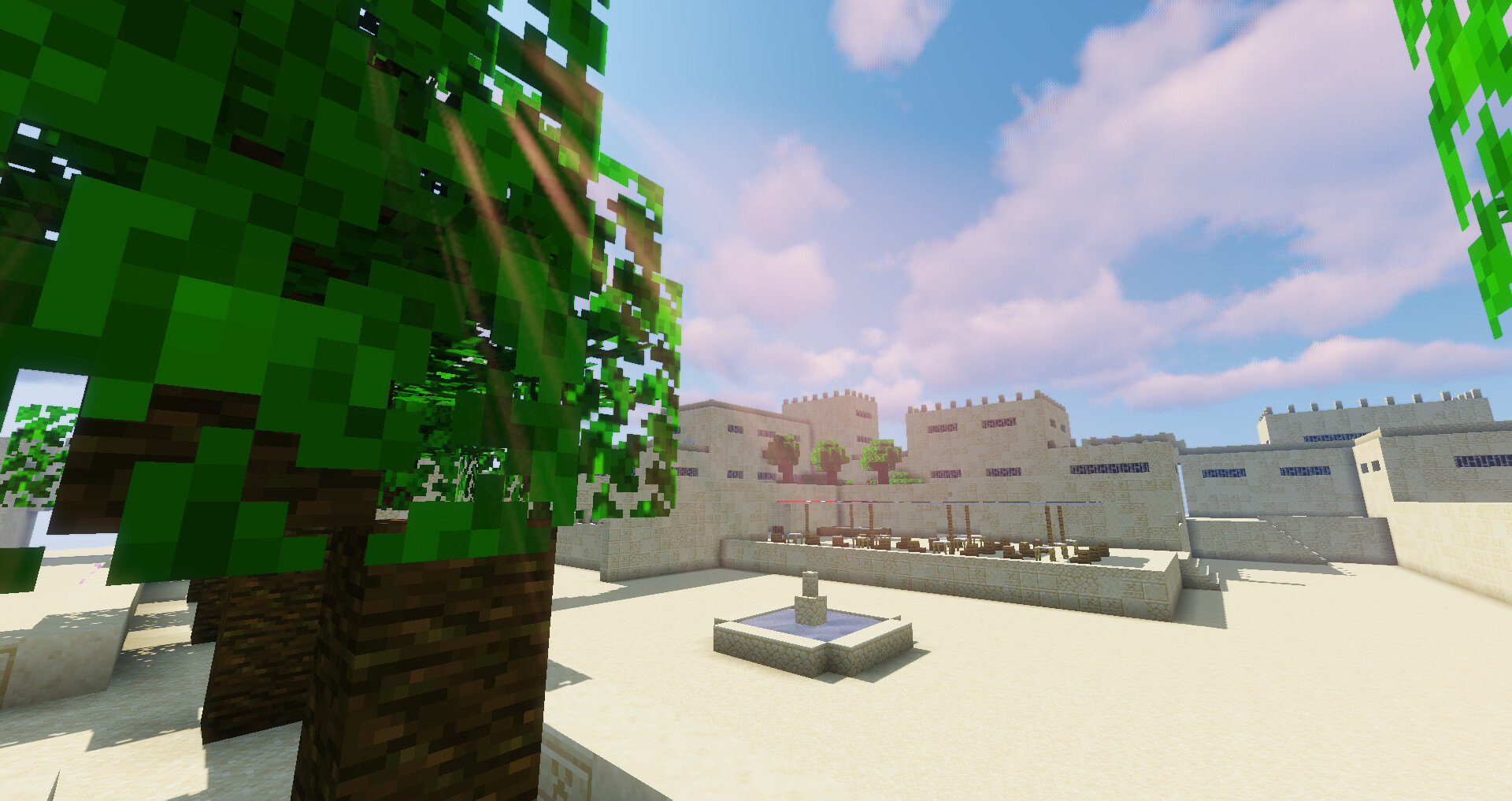 Knockback Blast-Off Minecraft Map