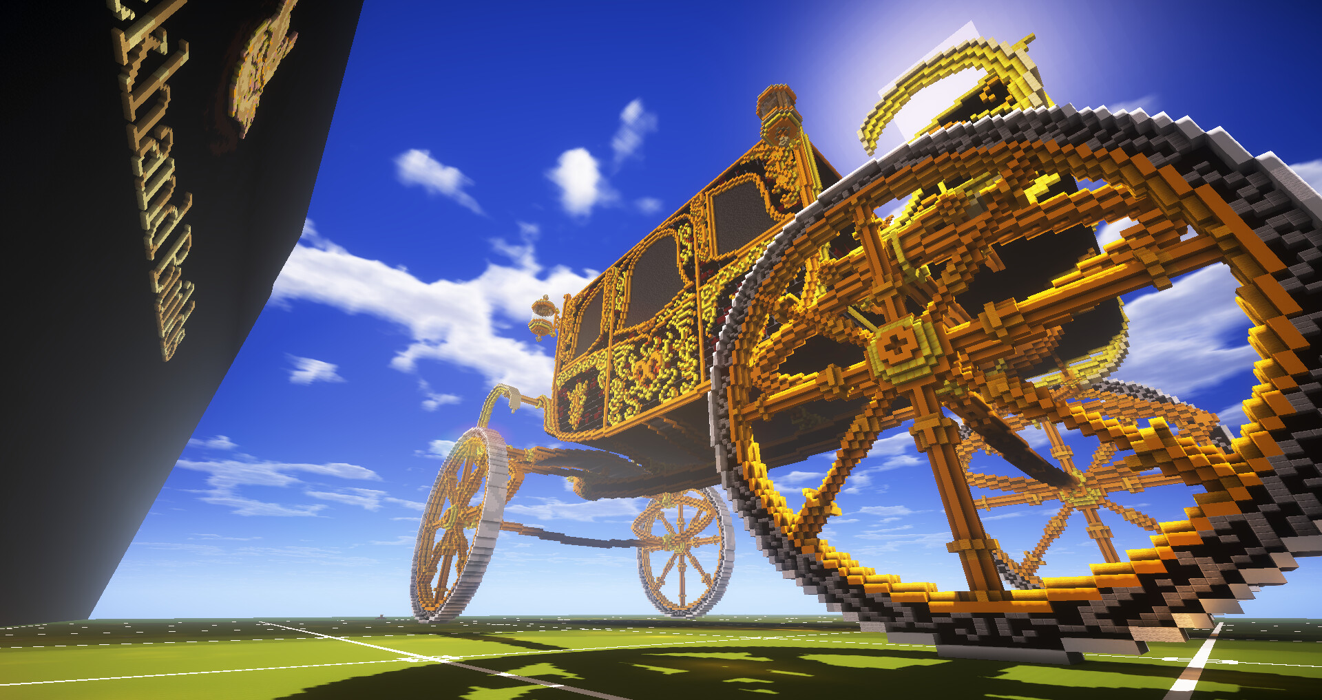 The Queen's Carriage on Minecraft. Minecraft Map