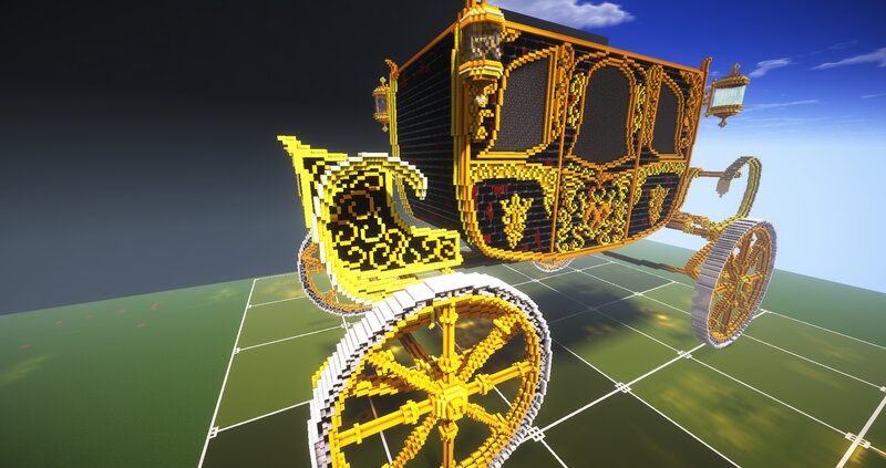 The Queen's Carriage on Minecraft. Minecraft Map