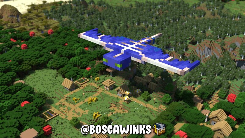 Phantom Mob Statues Minecraft Map