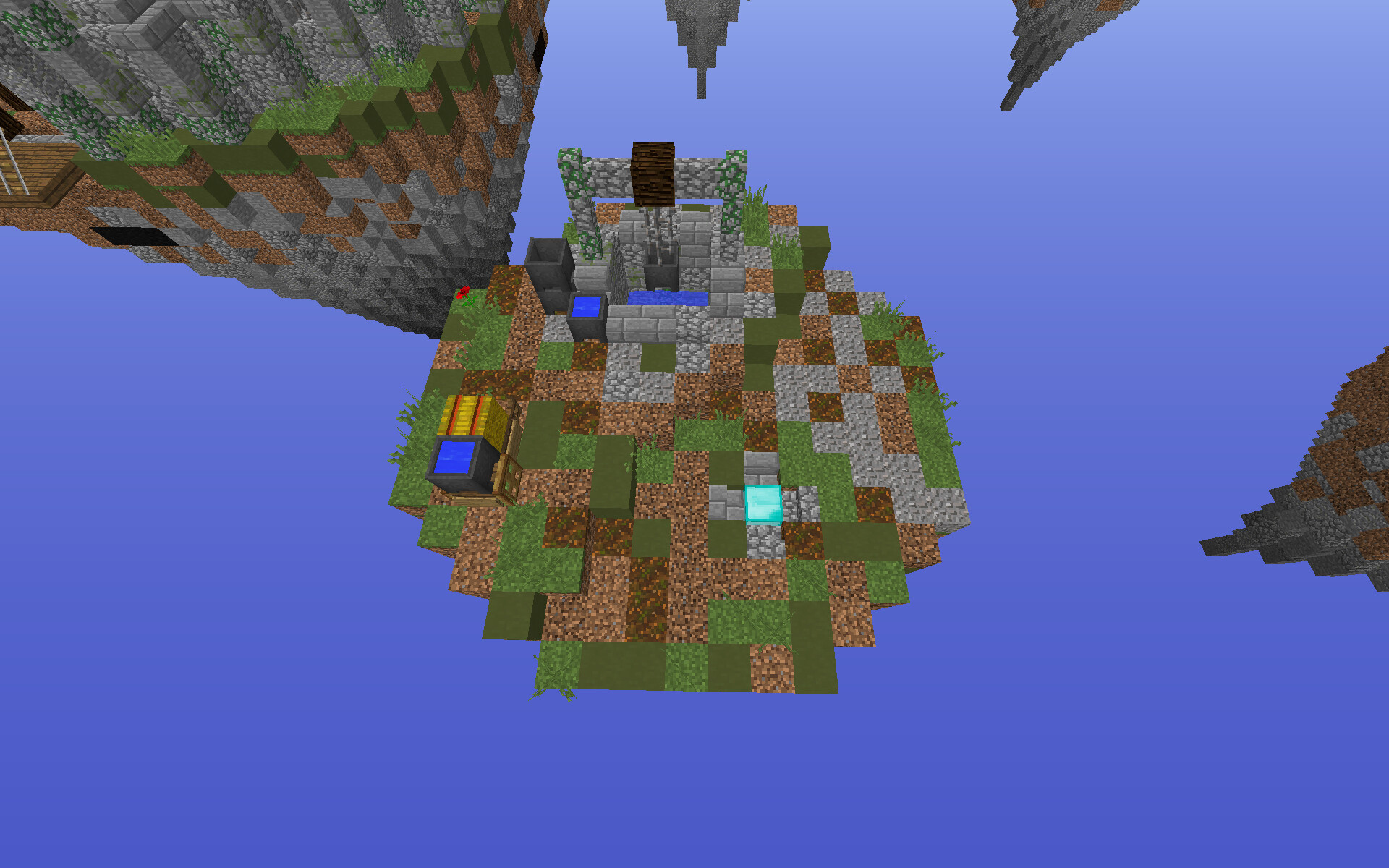 medieval themed bedwars 8x1 or 8x2 map (hypixel layout) Minecraft Map