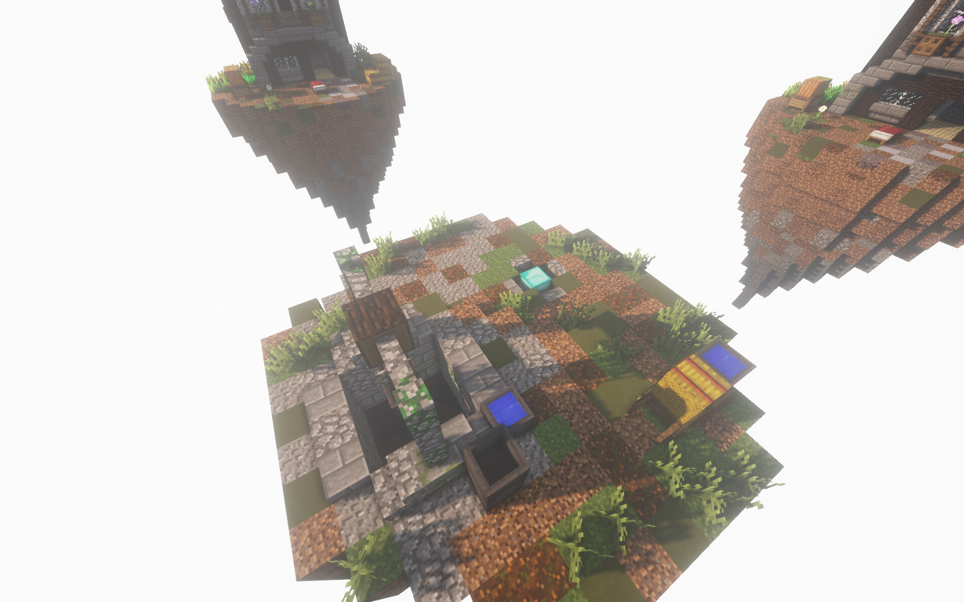 medieval themed bedwars 8x1 or 8x2 map (hypixel layout) Minecraft Map