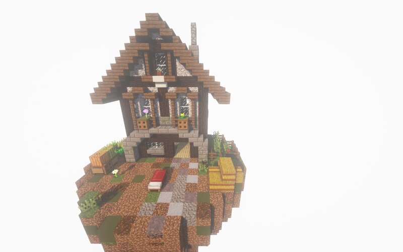 medieval themed bedwars 8x1 or 8x2 map (hypixel layout) Minecraft Map