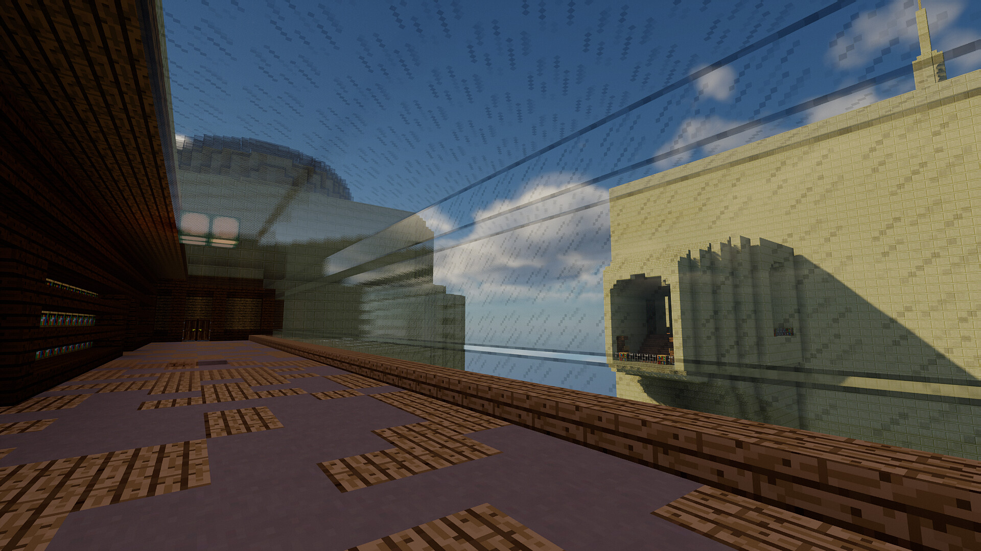 the library doctor who series 4 Minecraft Map