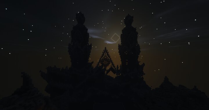 Futuristic prison spawn and a few other things Minecraft Map