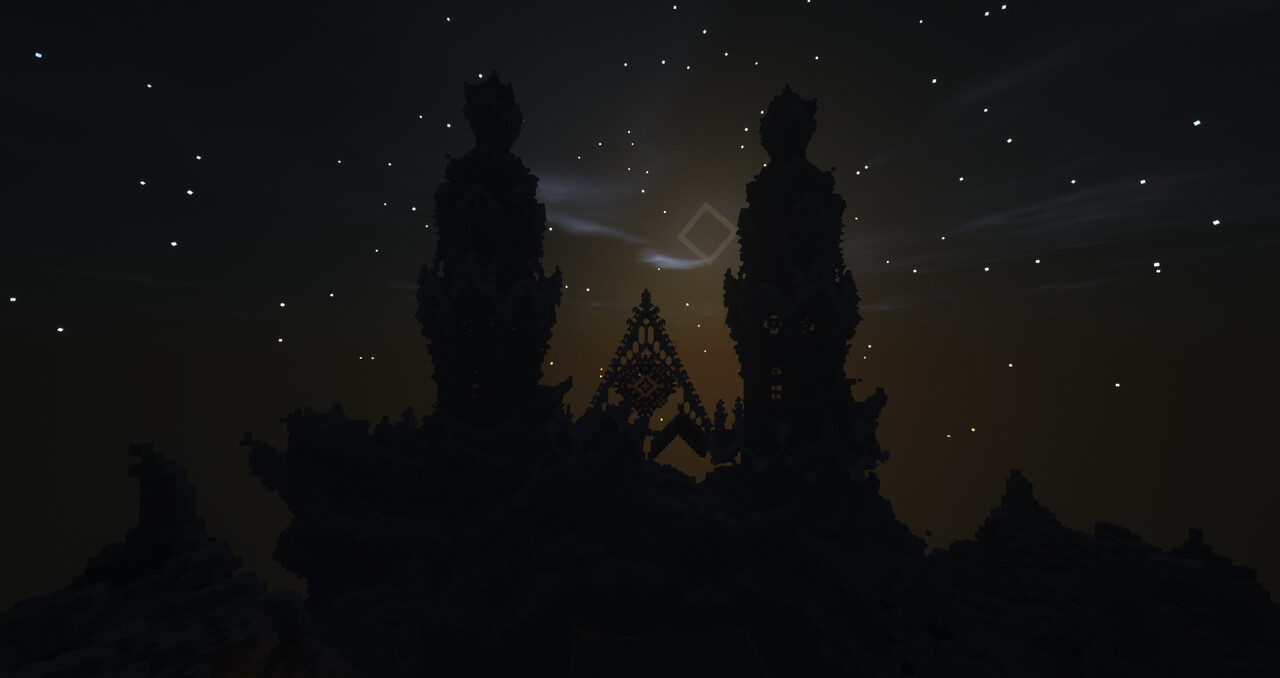 Futuristic prison spawn and a few other things Minecraft Map