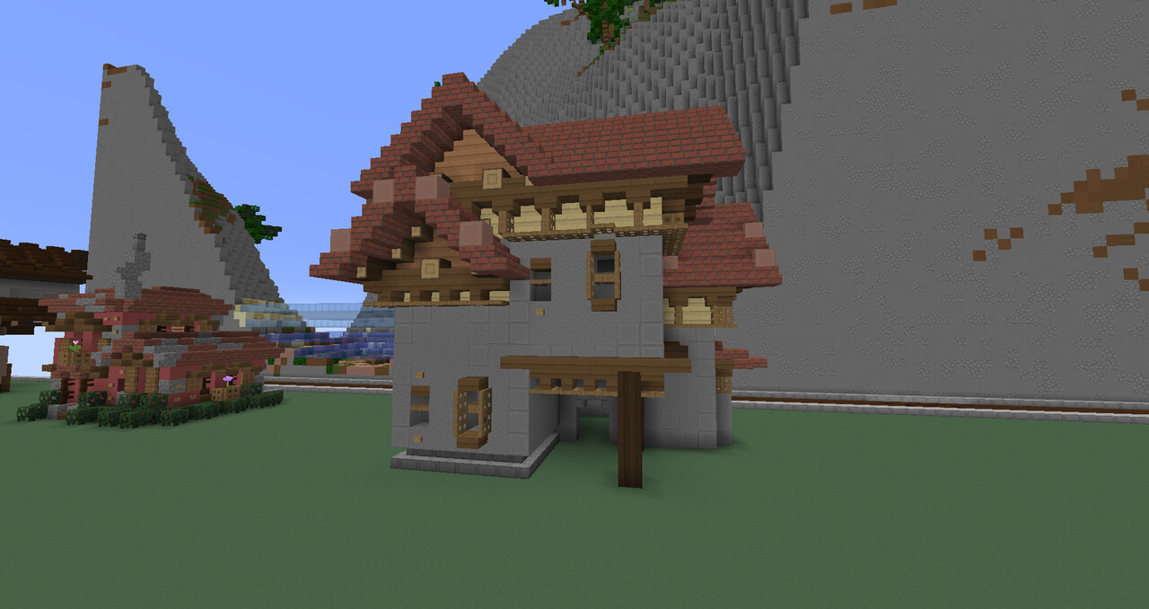 Futuristic prison spawn and a few other things Minecraft Map