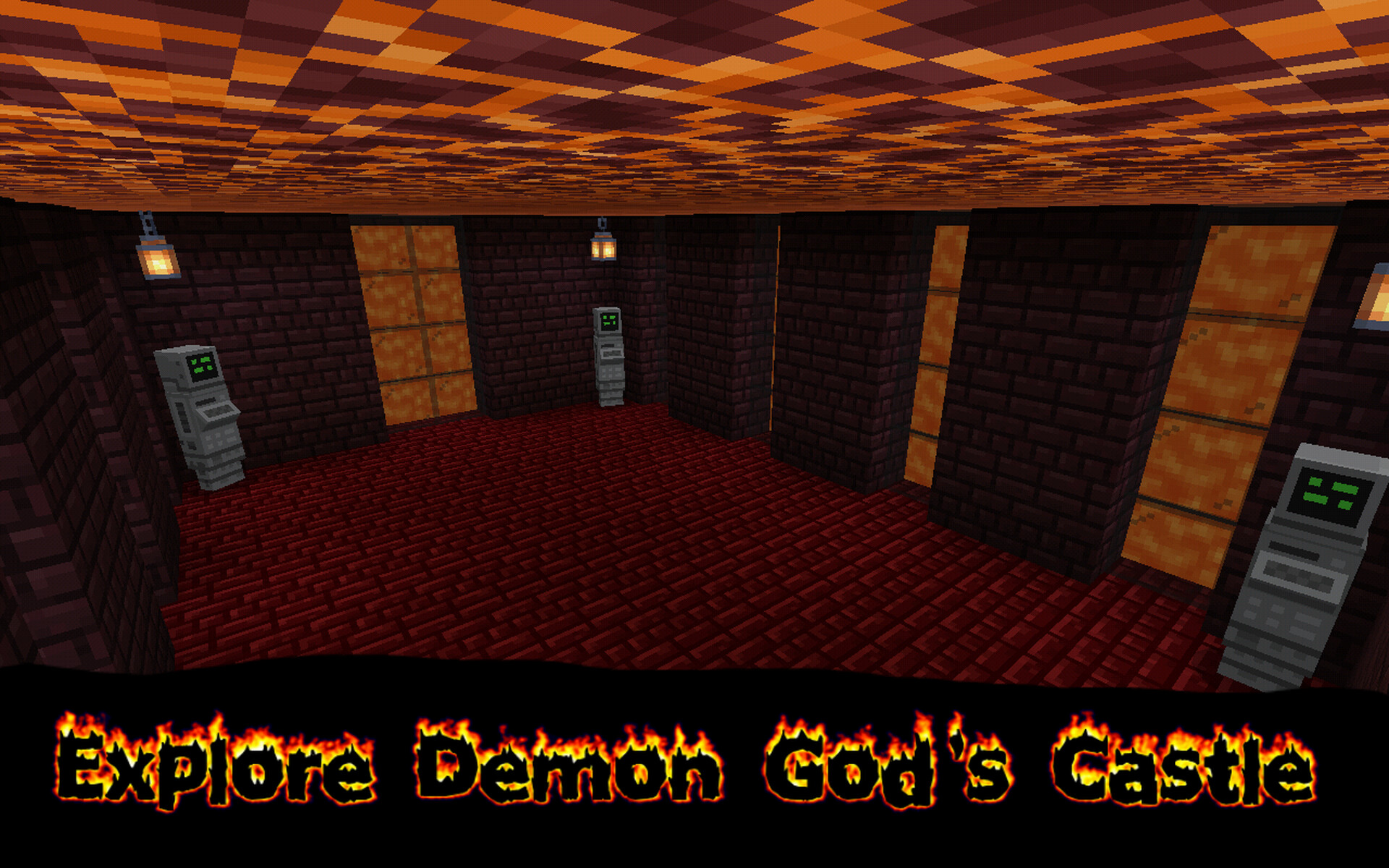 Nether Gate: Horror Hell Minecraft Map