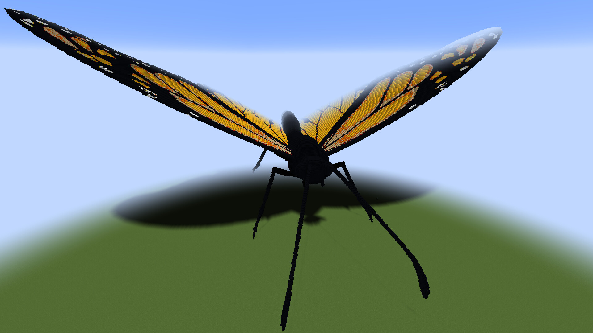Butterfly Statue - four different sizes! Minecraft Map