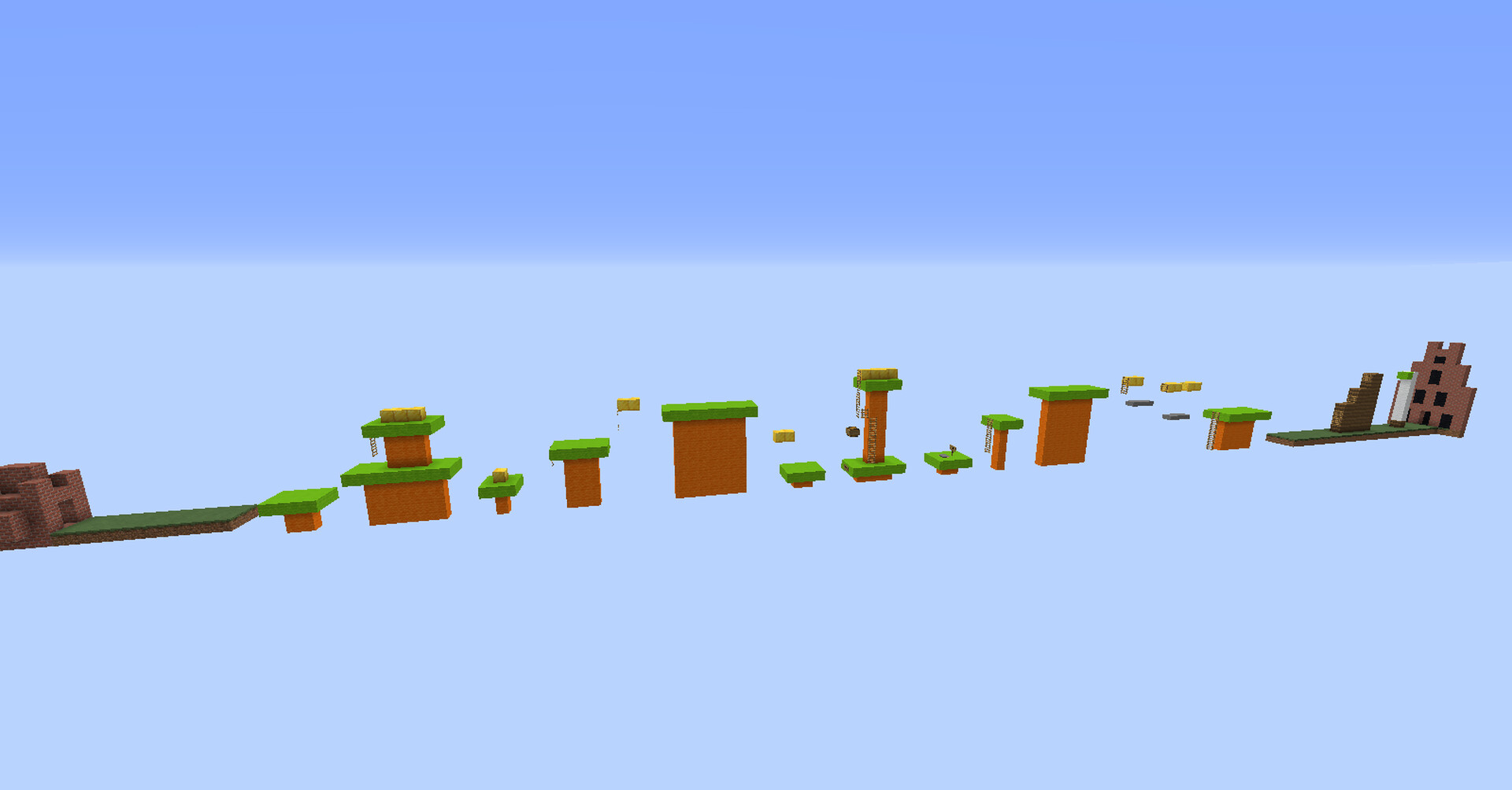 Super Mario Bros. 1 Collab Minecraft Map