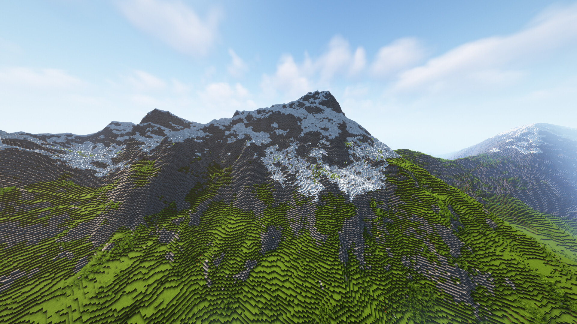 4000 by 4000 Map with Forests, Plains, and a Desert Minecraft Map