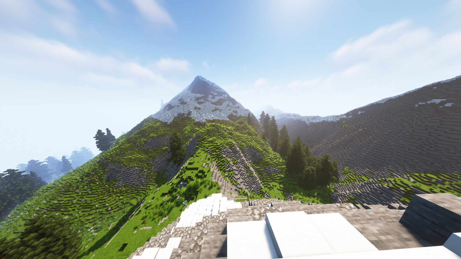 4000 by 4000 Map with Forests, Plains, and a Desert Minecraft Map