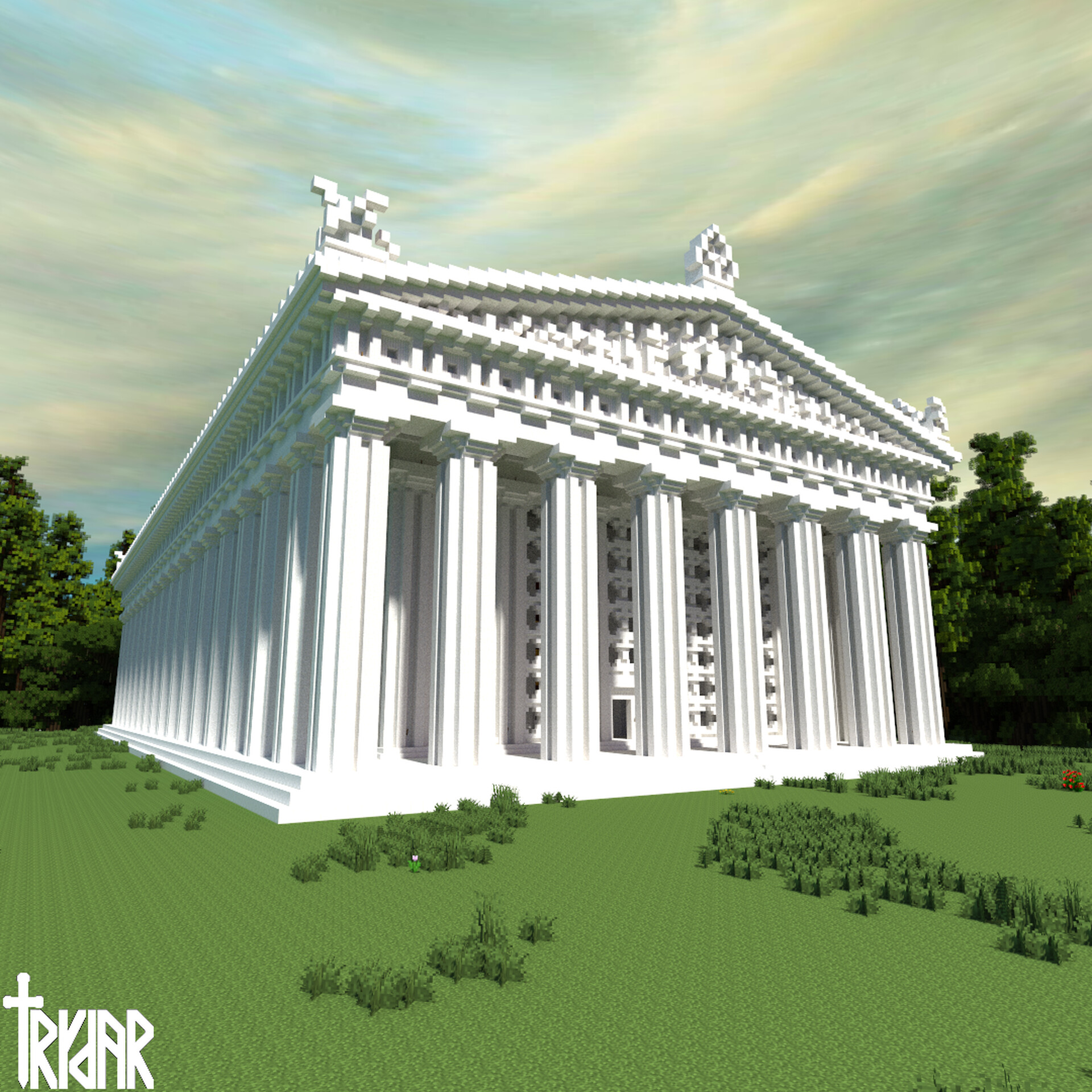 The Parthenon Minecraft Map