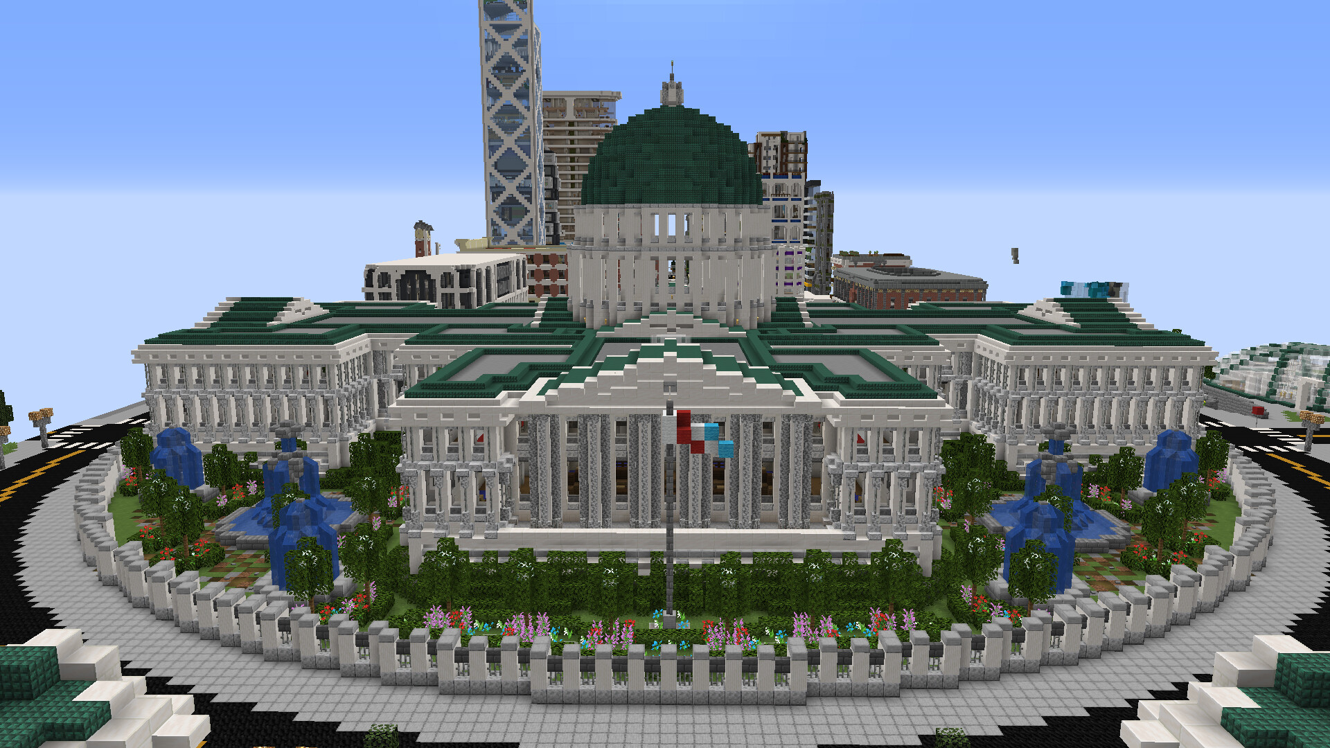 Capitol Building - BusinessCraft Minecraft Map