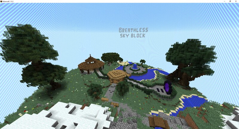 New Skyblock Spawn Minecraft Map