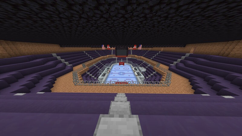 Nationwide Arena - Columbus Blue Jackets Arena Minecraft Map