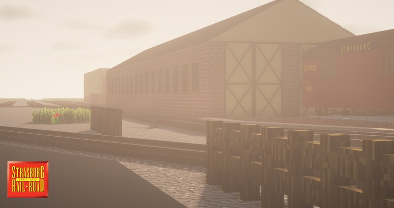 Immersive Railroading-Strasburg Railroad Minecraft Map
