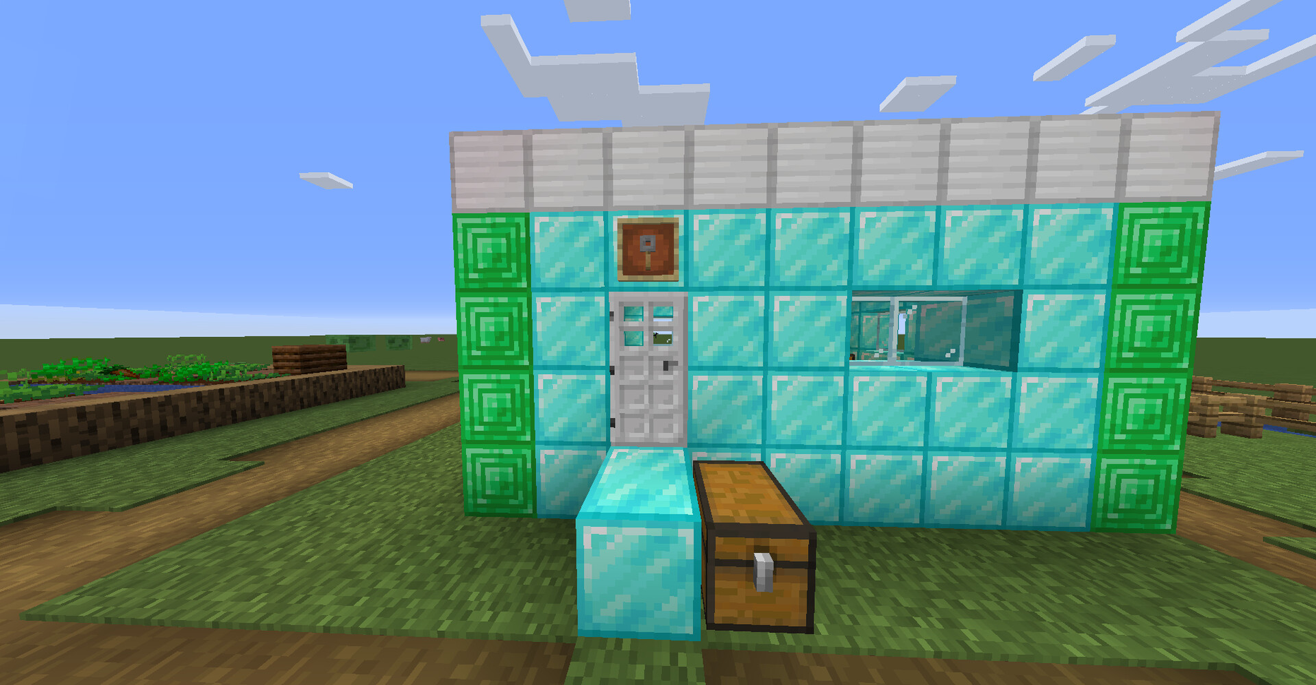 Rich Village House Minecraft Map