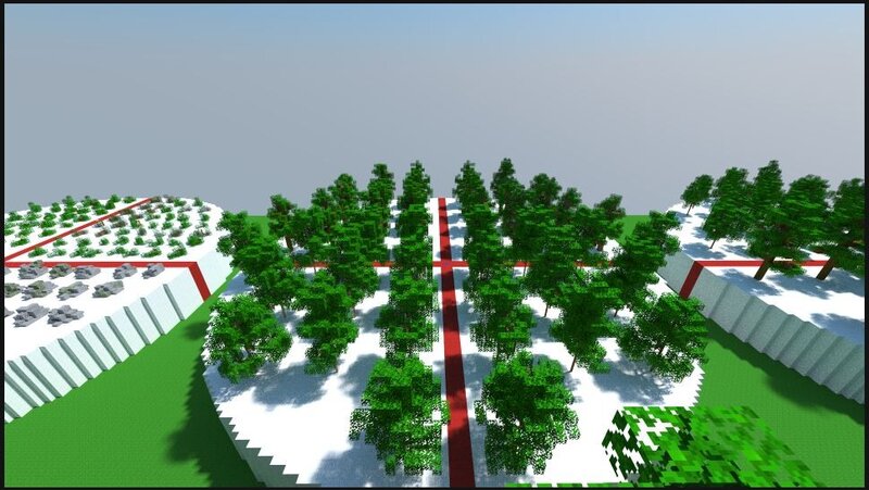 jungle schematic and example showcase Minecraft Map