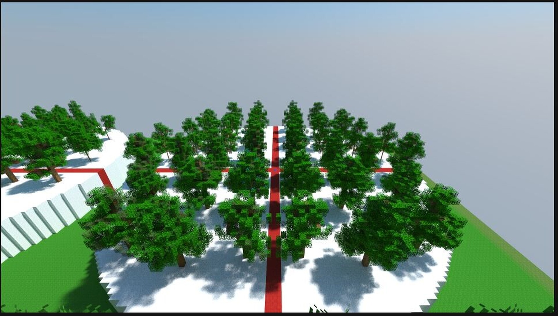 jungle schematic and example showcase Minecraft Map