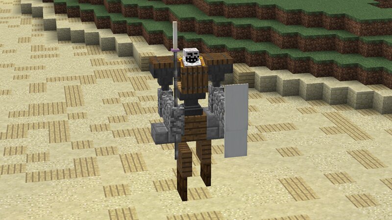 A true warrior Minecraft Map