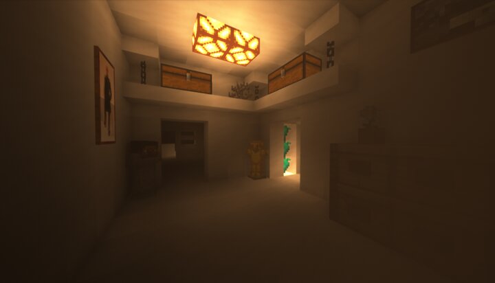 Modern house Minecraft Map