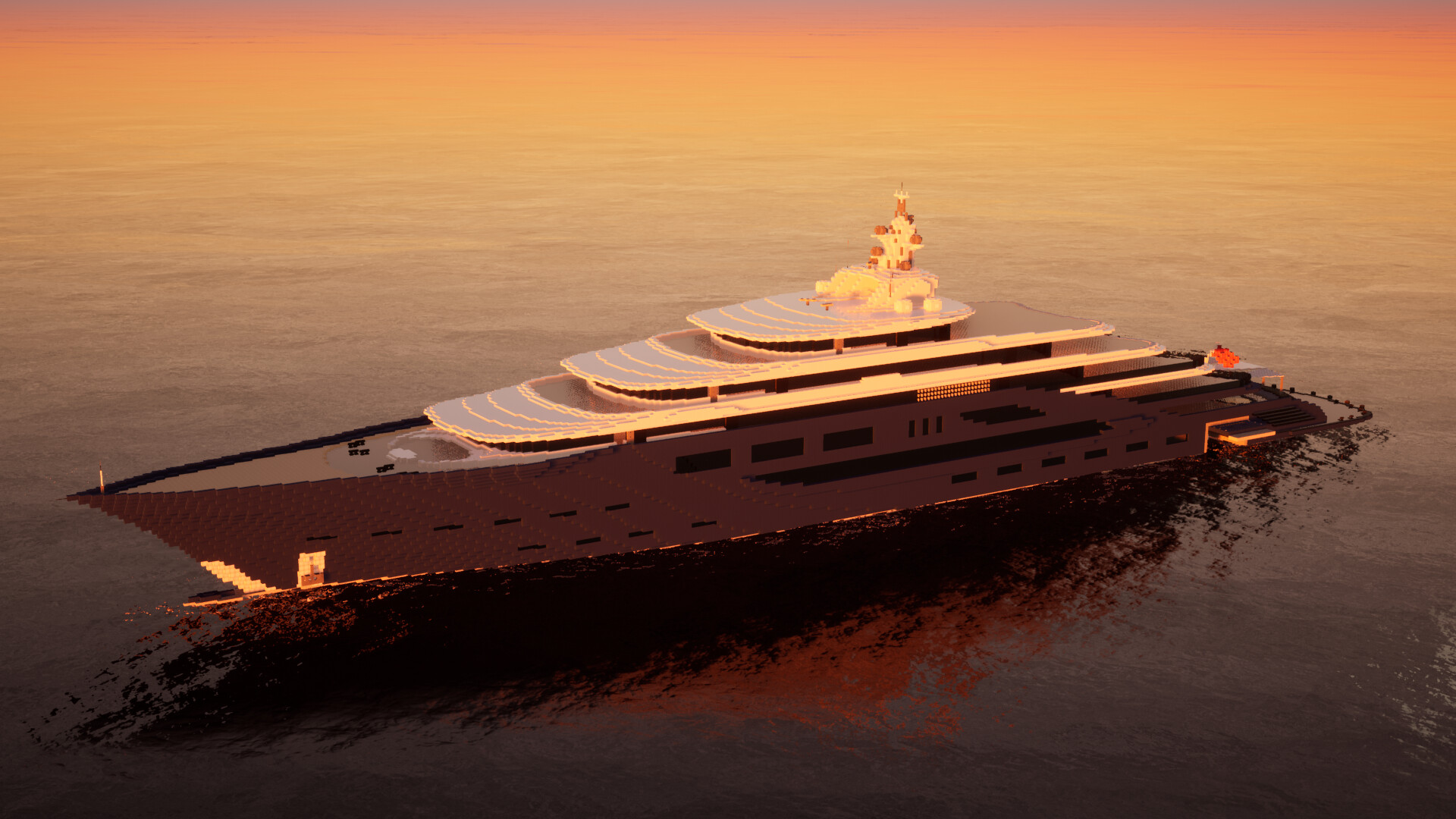 Yachts Flying Fox Minecraft Map