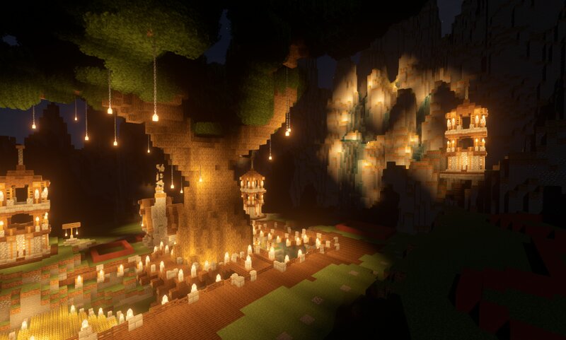 Ravine Village Minecraft Map