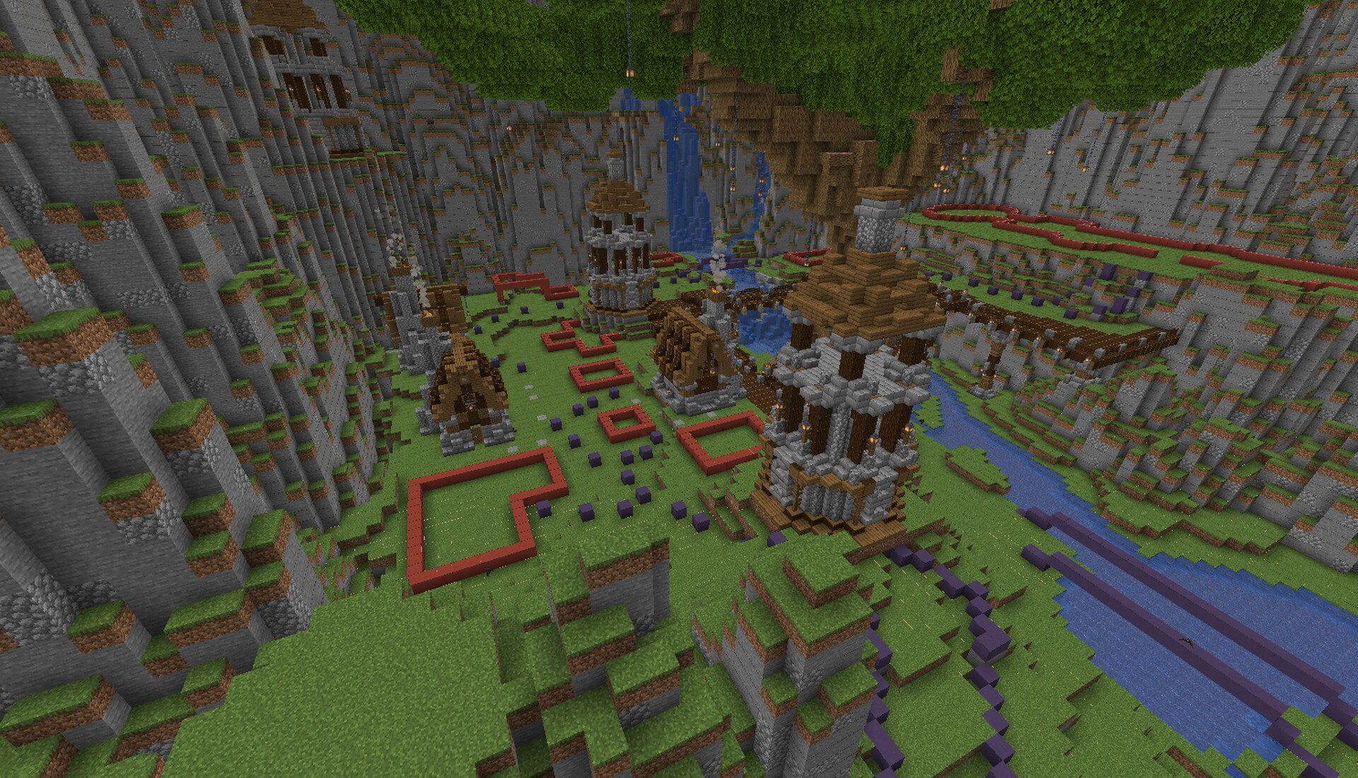 Ravine Village Minecraft Map