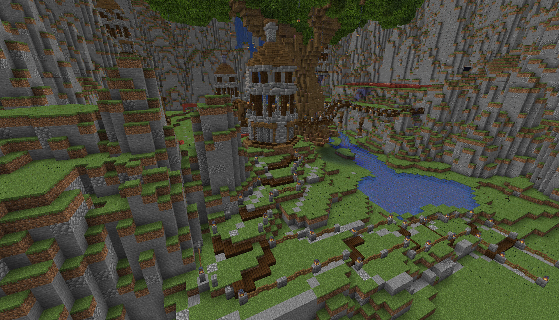 Ravine Village Minecraft Map