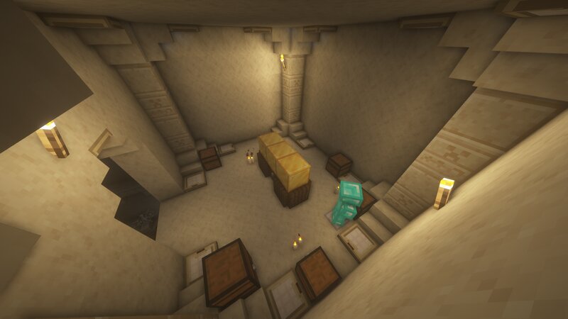 Pharaoh's Tomb Idea Minecraft Map