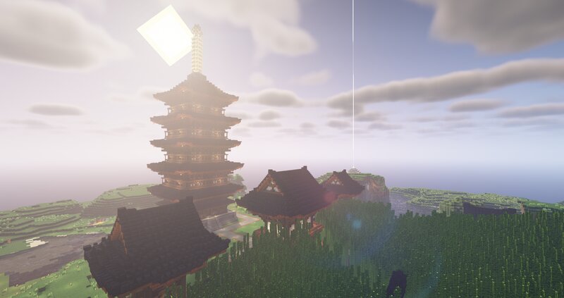 My Japanese Survival Base Minecraft Map