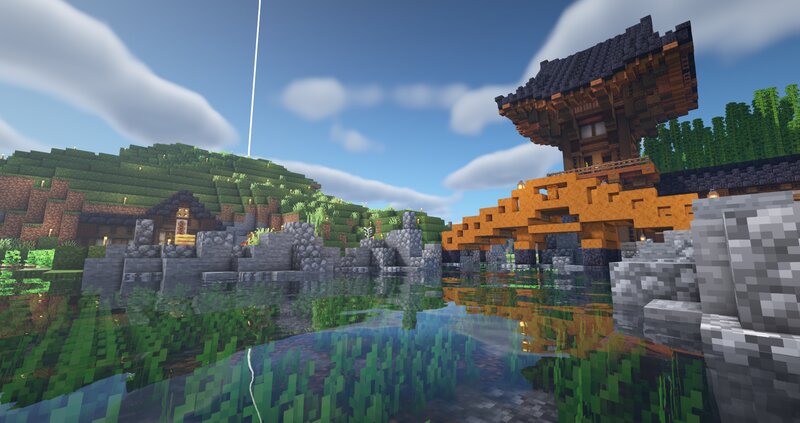 My Japanese Survival Base Minecraft Map