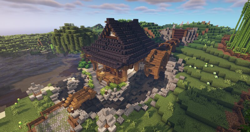 My Japanese Survival Base Minecraft Map