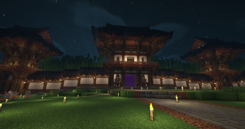 My Japanese Survival Base Minecraft Map